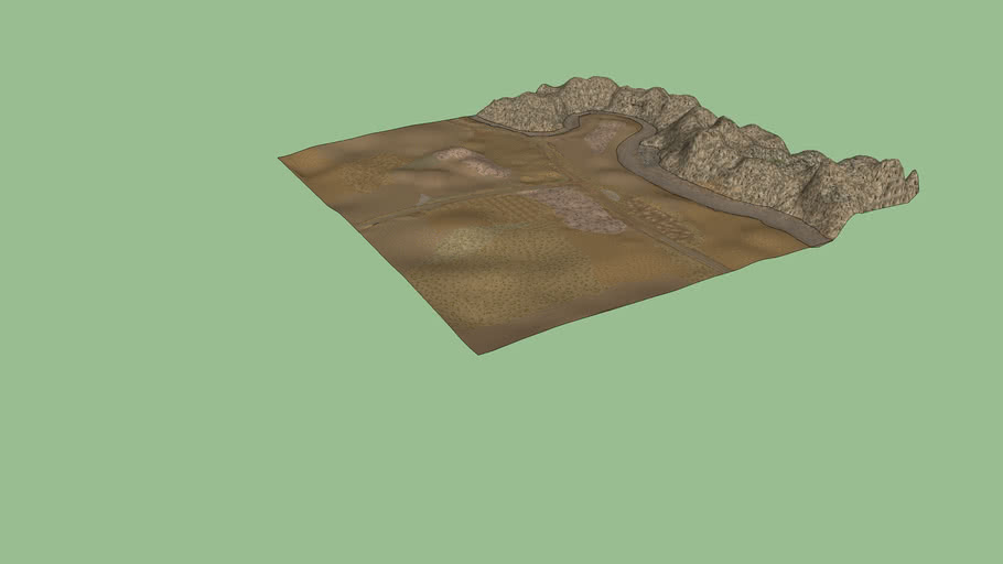 Desert Terrain | 3D Warehouse