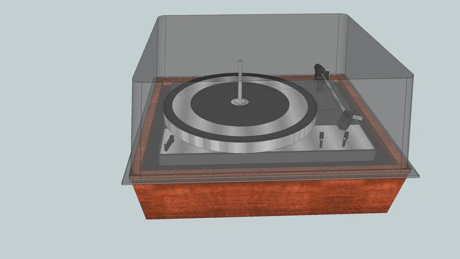 Dual 1209 Turntable | 3D Warehouse