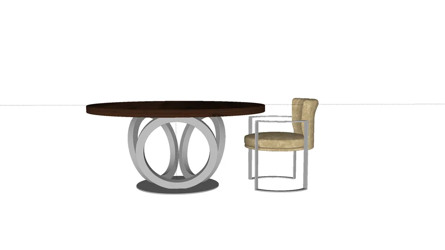 FENDI DINING TABLE | 3D Warehouse