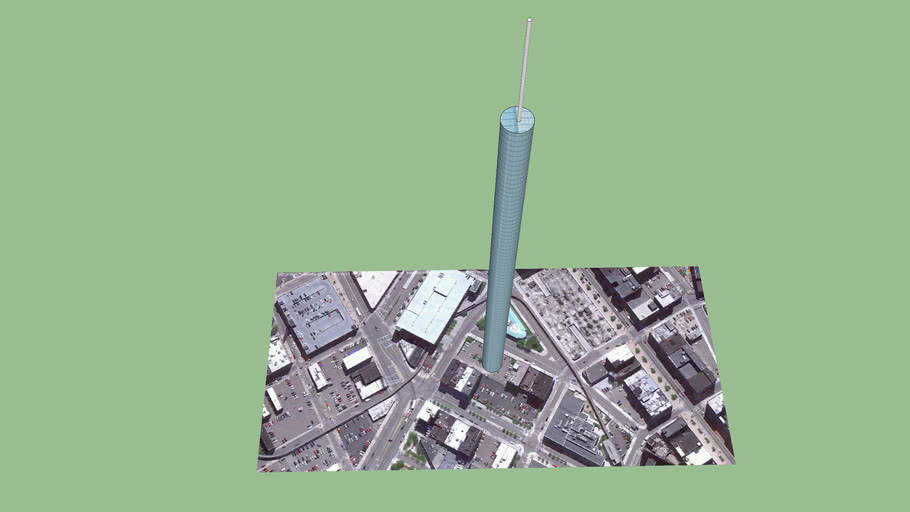 Detroit Spire Tower | 3D Warehouse