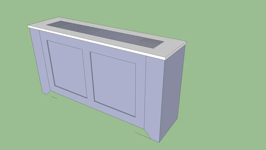 Radiator Cabinet | 3D Warehouse