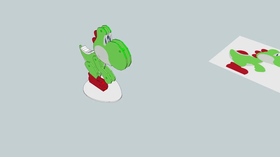 Yoshi Rocker | 3D Warehouse