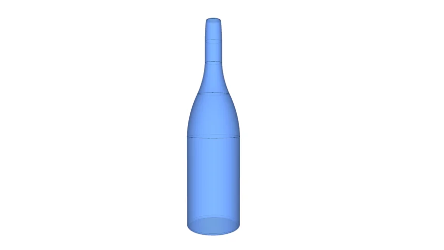 Glass bottle | 3D Warehouse