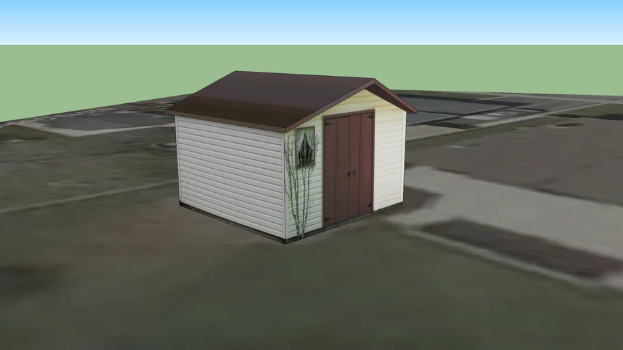 Utility Shed | 3D Warehouse