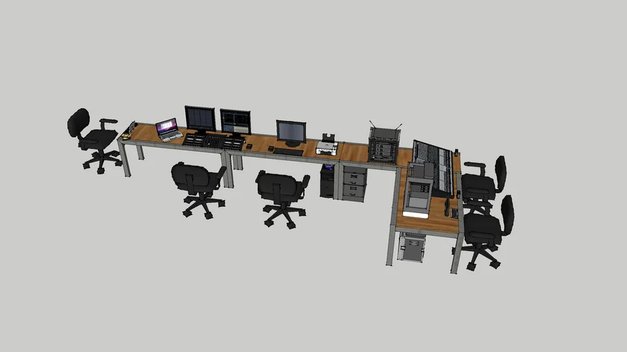 Theatre Control Booth | 3D Warehouse