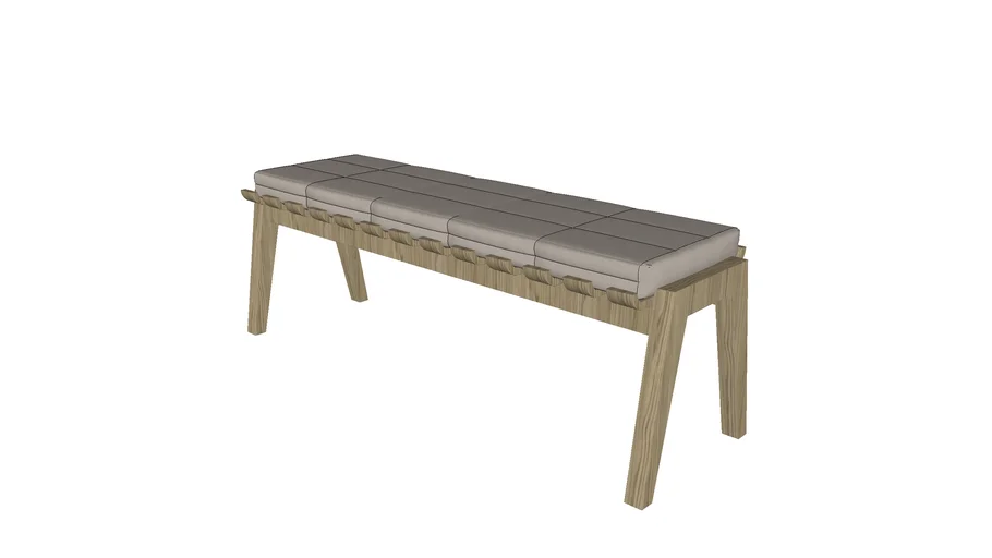 Banco Enzo - Decorei Bem | 3D Warehouse