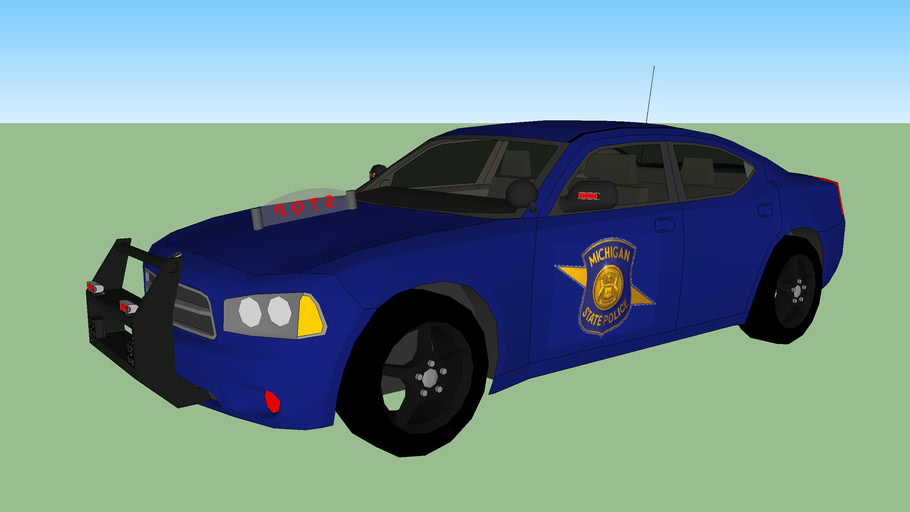 Dodge Charger Michigan State Police | 3D Warehouse