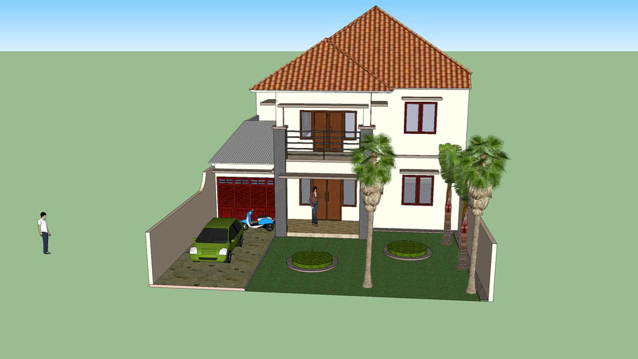 rumah minimalis model | 3D Warehouse