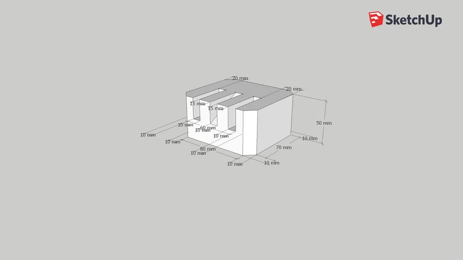 Exam Orthogonal Drawing | 3D Warehouse