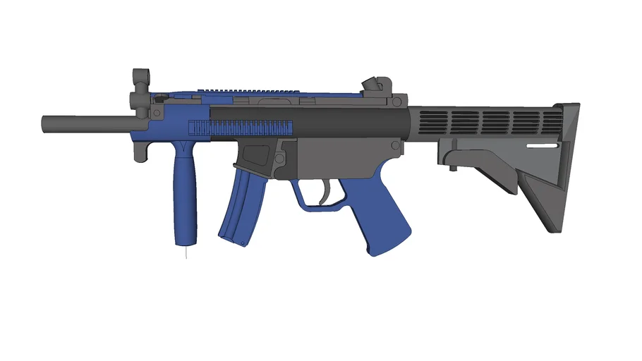 Modified MP5K | 3D Warehouse