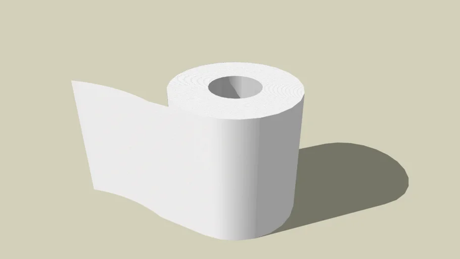Toilet paper | 3D Warehouse