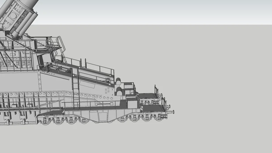 railway_gun | 3D Warehouse