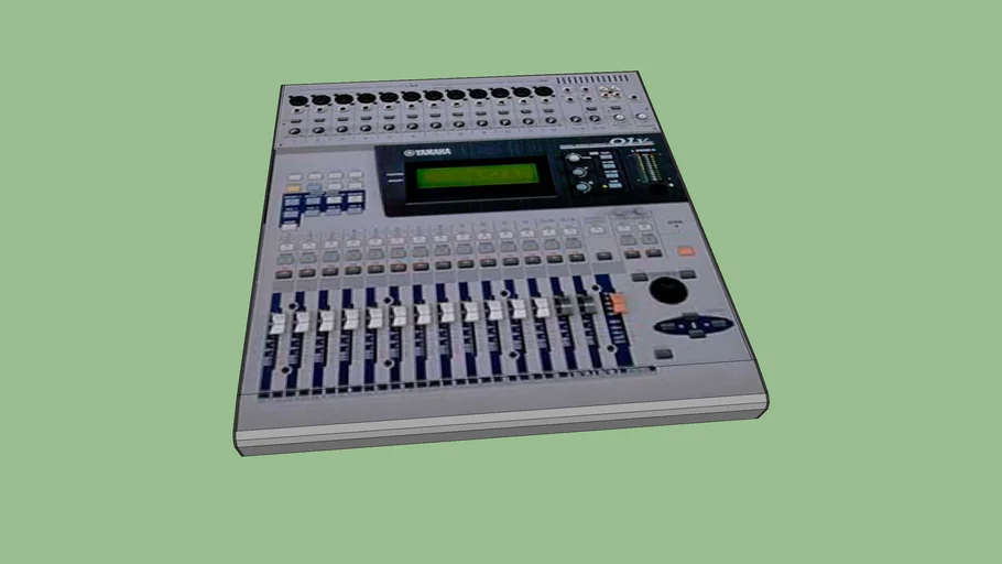 Yamaha 01V digital mixer | 3D Warehouse