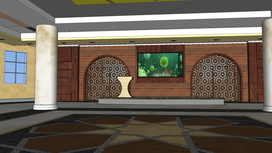 Hall design | 3D Warehouse