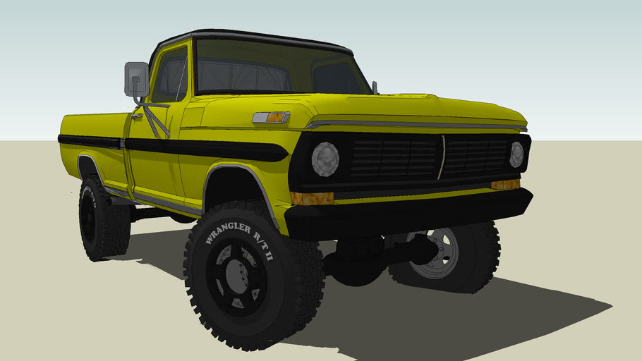 1972 Ford F100 | 3D Warehouse