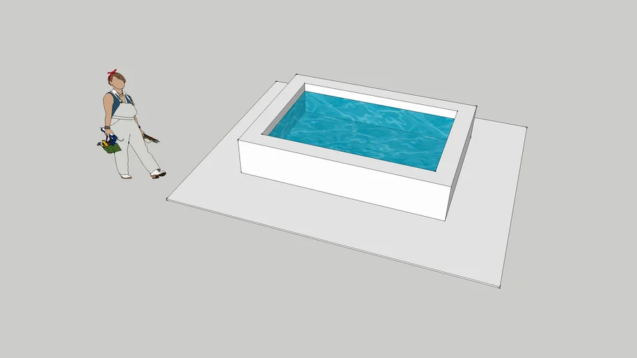 PISCINA BASICA | 3D Warehouse