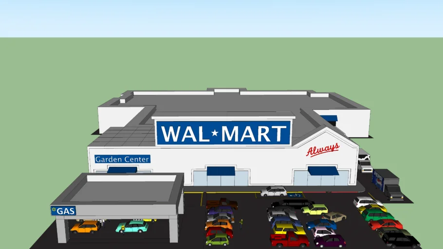 wal mart | 3D Warehouse