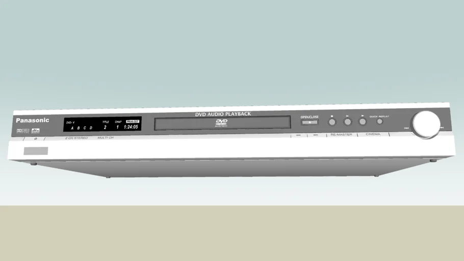 DVD player | 3D Warehouse