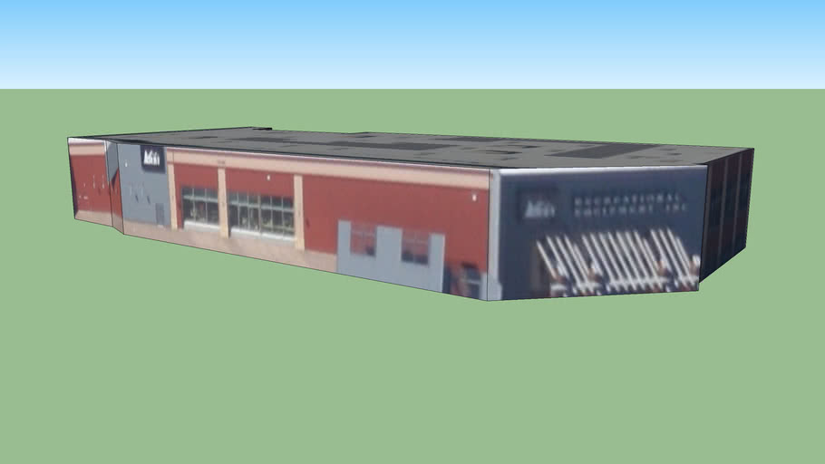 REI Clackamas Town Center | 3D Warehouse