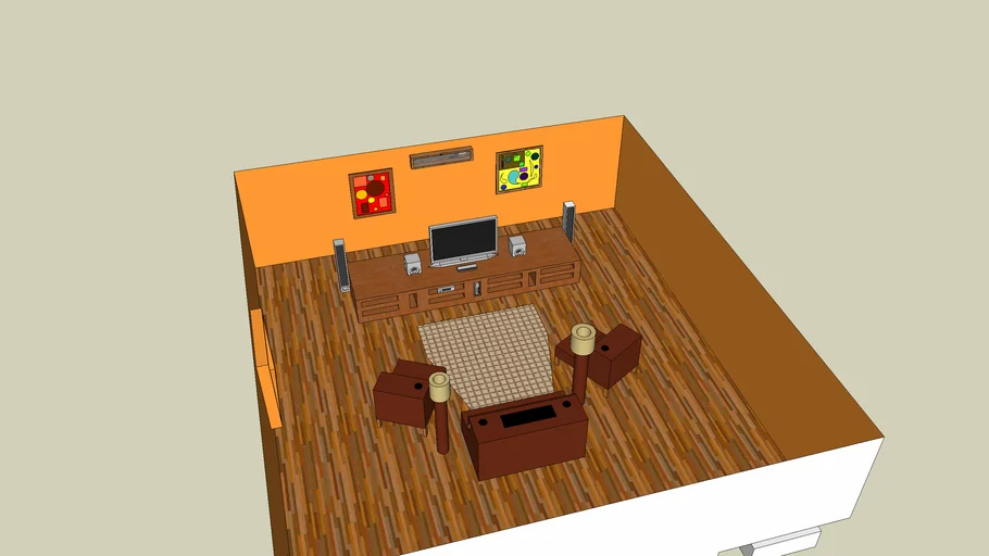 Living Room | 3D Warehouse
