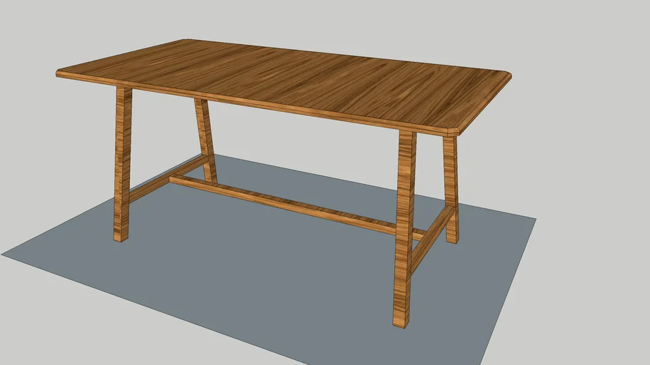 Dining Table_DT_001 | 3D Warehouse