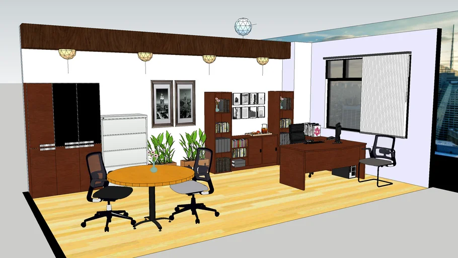 Modern Office Setup 3D Warehouse | atelier-yuwa.ciao.jp