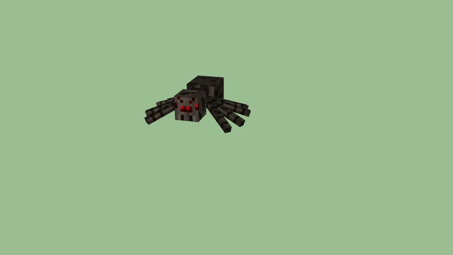 araignée minecraft | 3D Warehouse