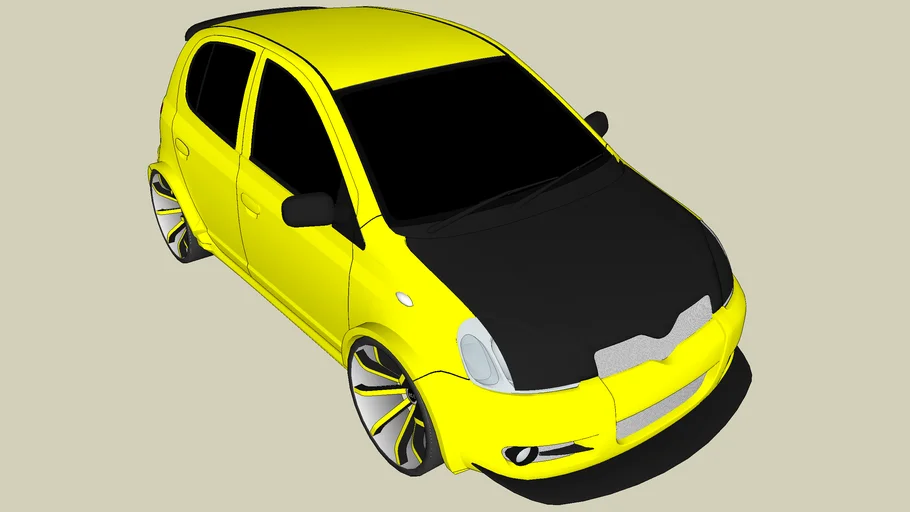Heavily Modified Toyota Yaris / Vitz | 3D Warehouse