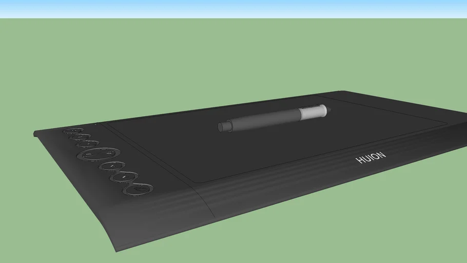 Huion drawing tablet | 3D Warehouse