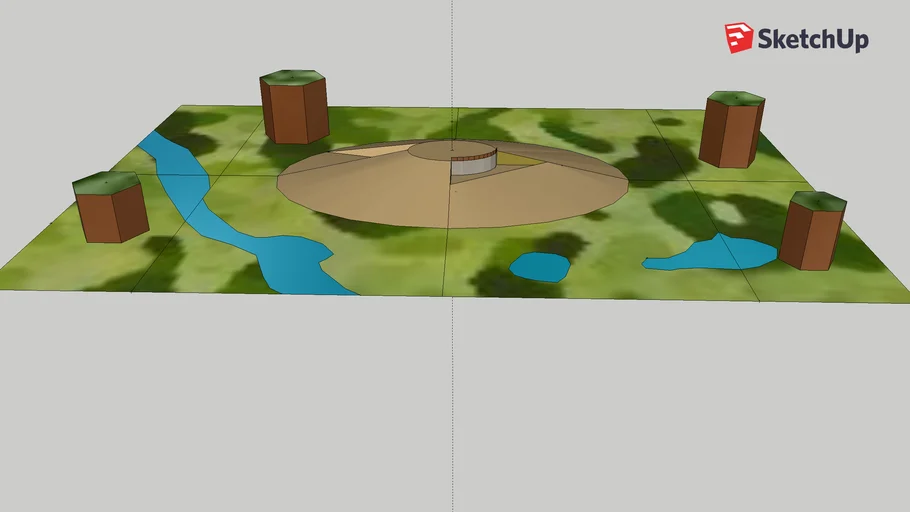 Jungle Map 40K | 3D Warehouse