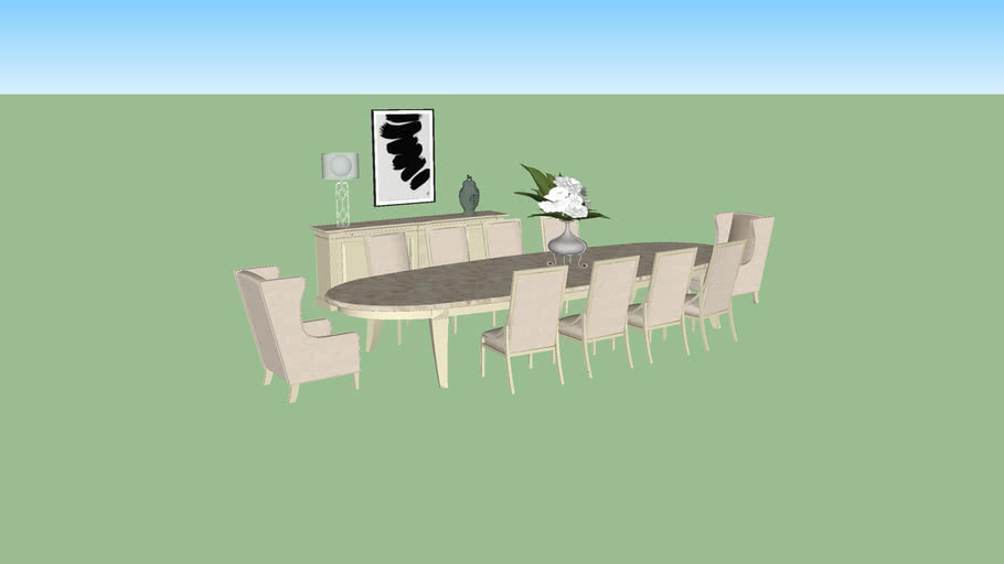 dining set | 3D Warehouse