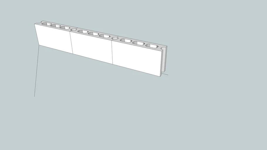 Hollow Blocks | 3D Warehouse