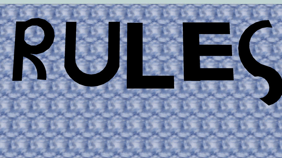 RULES | 3D Warehouse