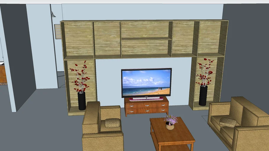 studio flat | 3D Warehouse