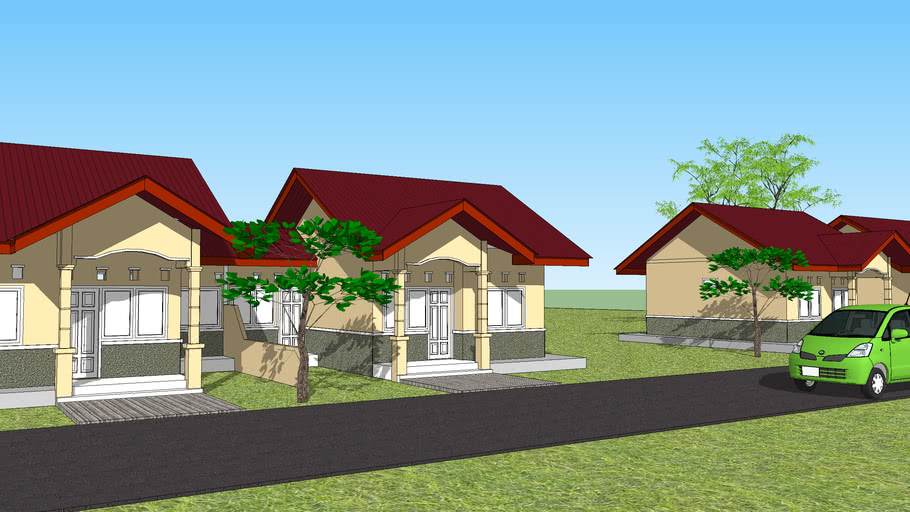 RUMAH DINAS TYPE 45 | 3D Warehouse