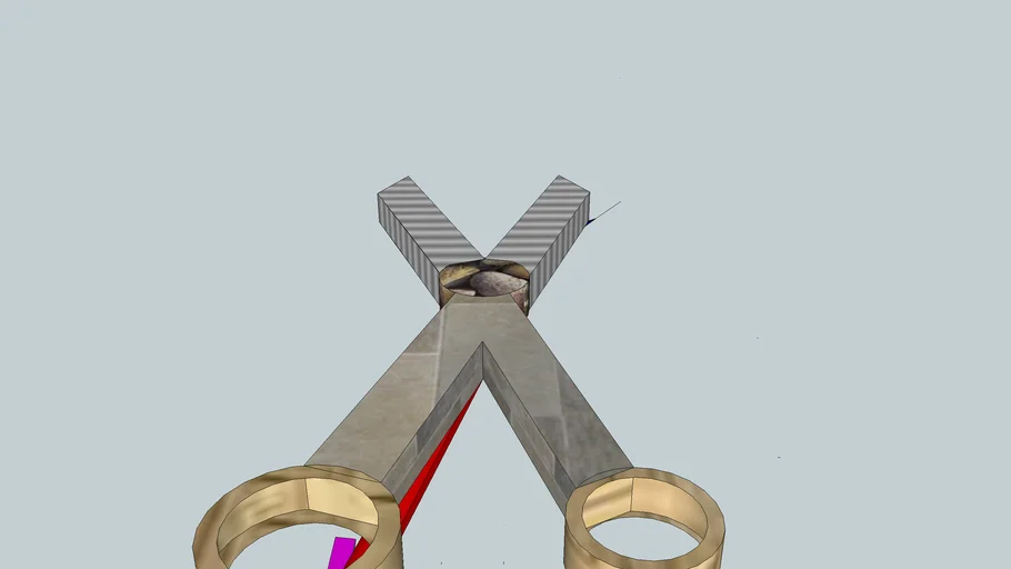 scissor pencil | 3D Warehouse