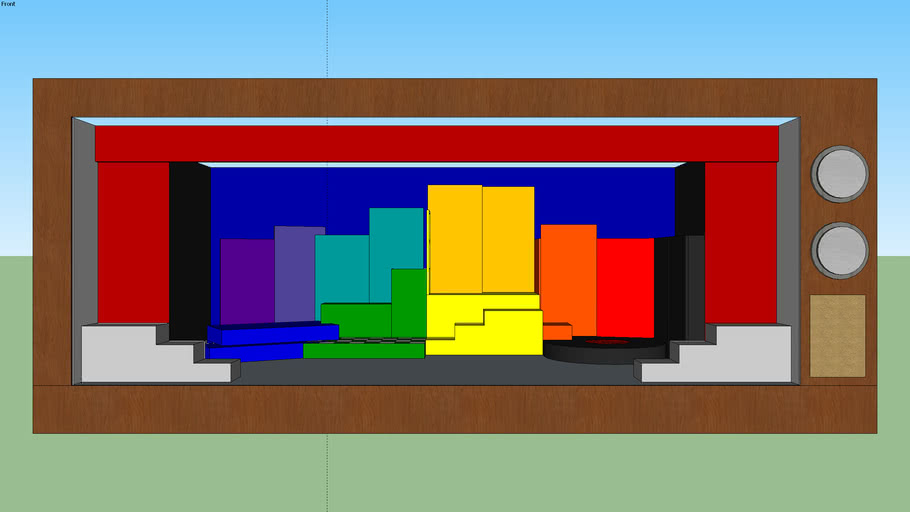 Bye Bye Birdie Stage Design | 3D Warehouse