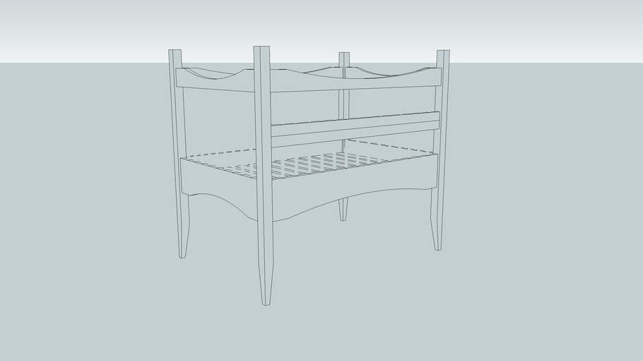 Child's Cot | 3D Warehouse