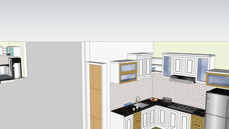 kitchen set model | 3D Warehouse
