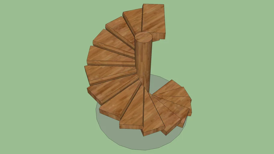 spiral staircase | 3D Warehouse