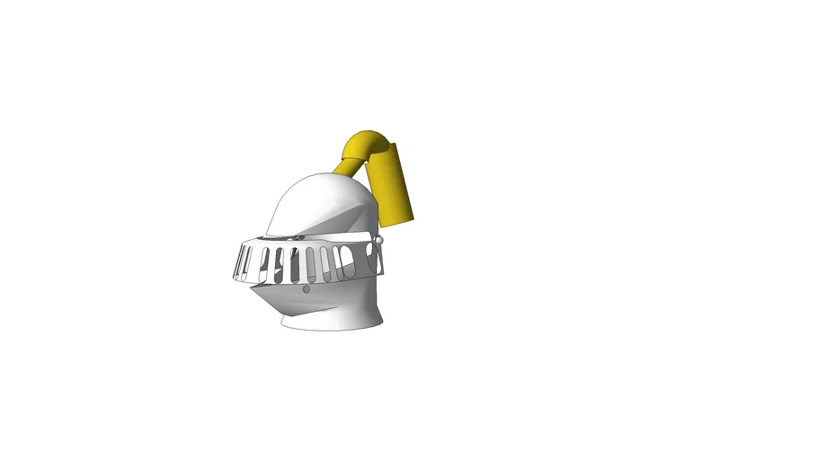 white full helm | 3D Warehouse