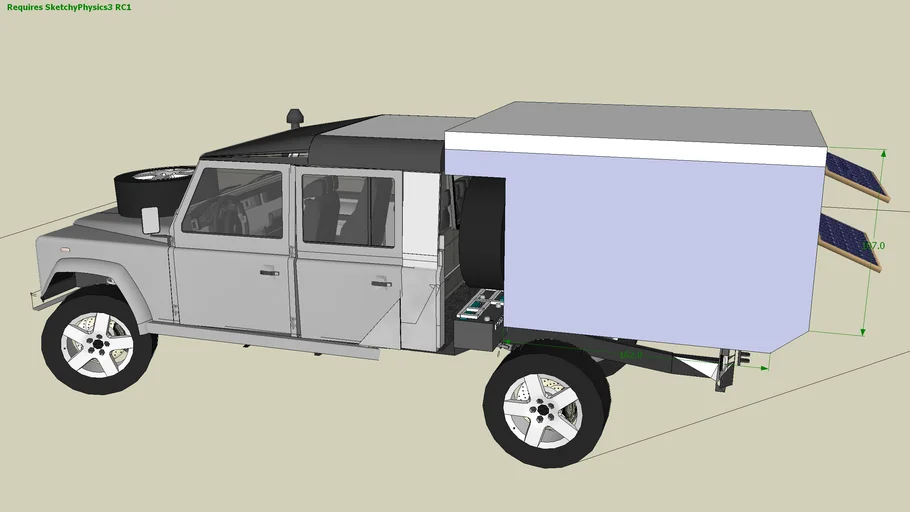 land 130 avec trayon | 3D Warehouse