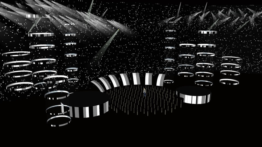 Eurovision 2005 Official Stage | 3D Warehouse