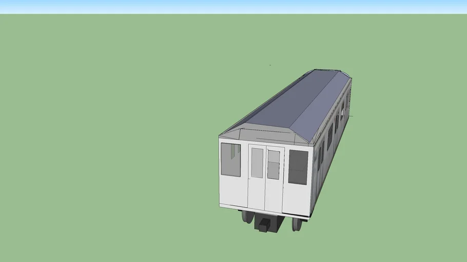 mta r142 middle car | 3D Warehouse