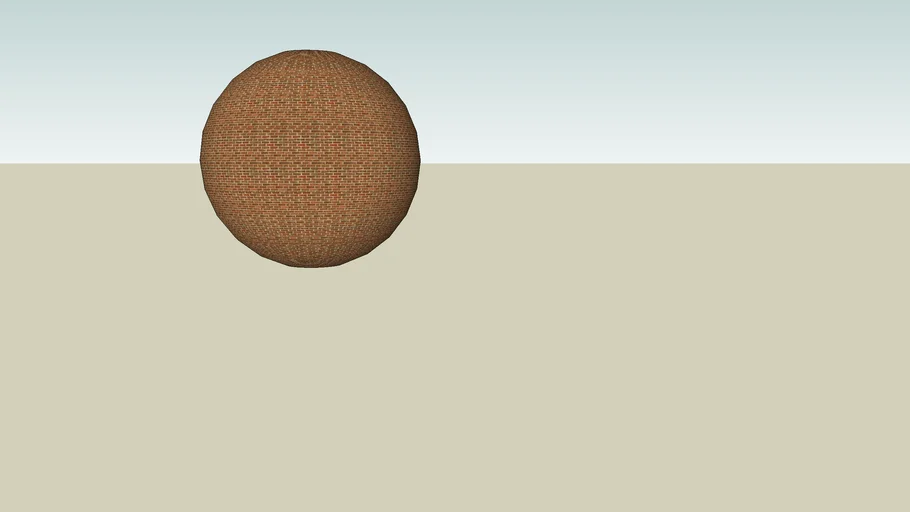 brick sphere | 3D Warehouse