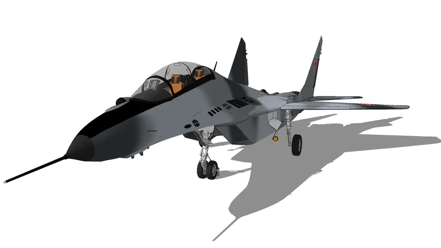 Aircraft - Mikoyan MiG-29 „Fulcrum-B“ | 3D Warehouse