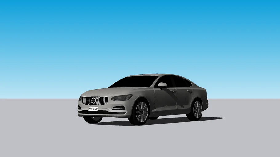 2017 Volvo S90 | 3D Warehouse