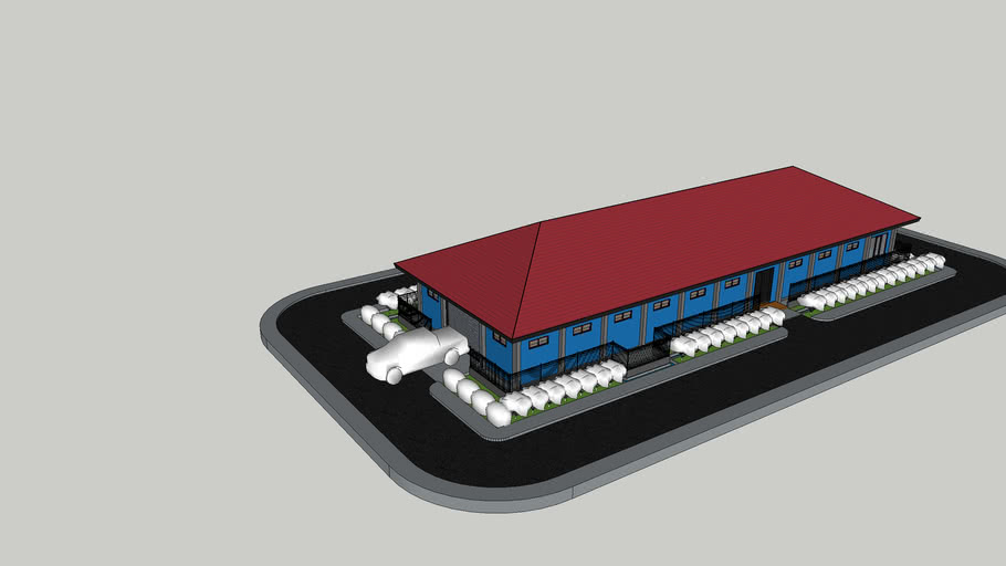 Control Panel Gardu Induk | 3D Warehouse