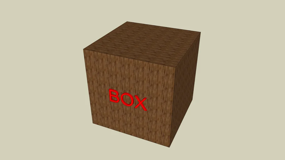 BOX !! | 3D Warehouse