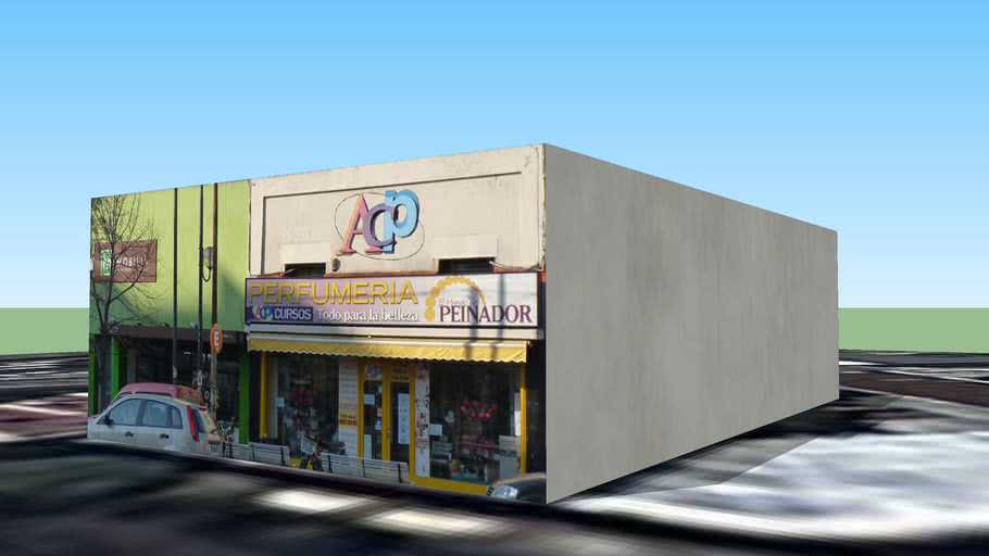 Locales en Diagonal 80, La Plata | 3D Warehouse